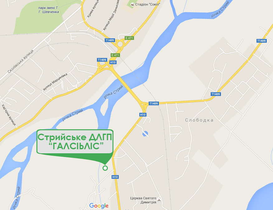 Контакти | Стрийське ДЛГП "Галсільліс"